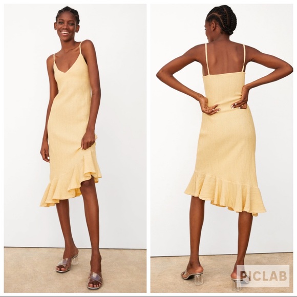 Zara | Dresses | Nwt Zara Textured Weave Dress | Poshmark